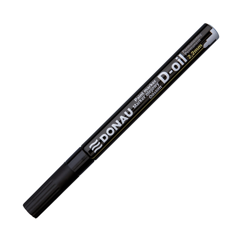 Marker uljani 2,2mm okrugli vrh D-Oil Donau 7368001PL-01 crni