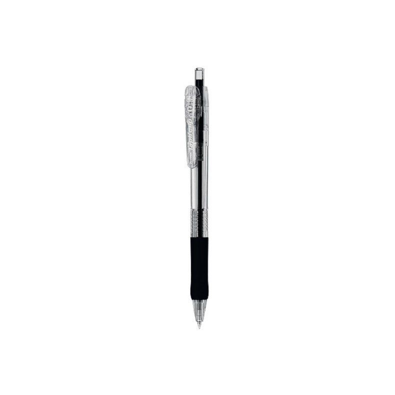 Hemijska olovka Zebra Tapli Clip 0,5 Black/Black 38331-10/ 4901681383313