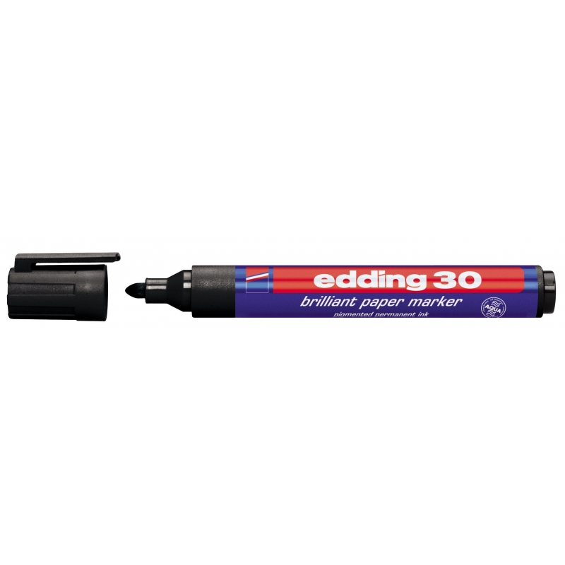 Pigmentni marker E-30 1,5-3mm Edding crna