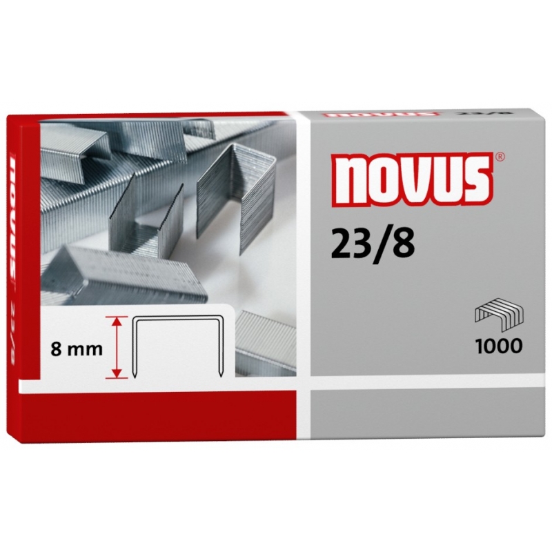 Klamerice Novus 23/8, 1/1000, 50 listova Novus