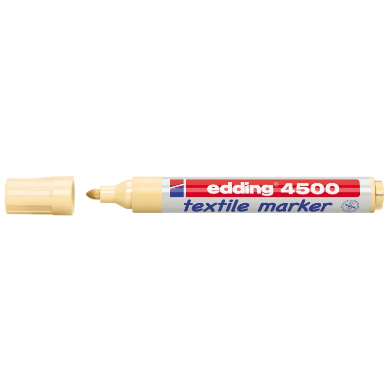 Vodootporni marker T-SHIRT E-4500 2-3mm Edding svetlo narandžasta