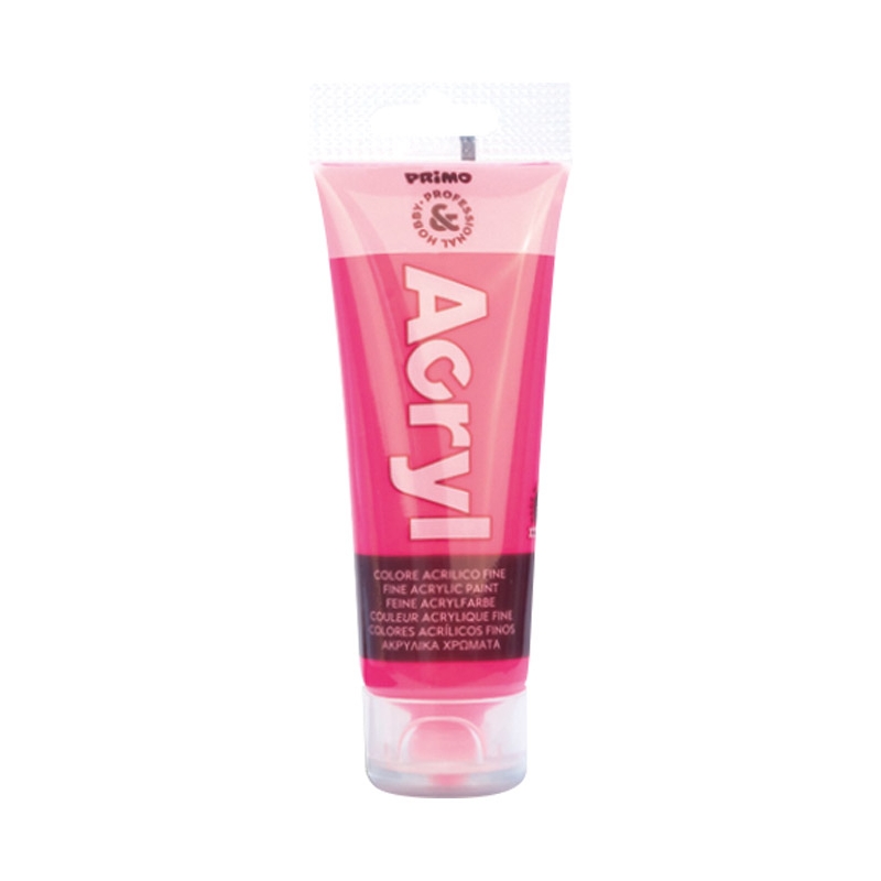 Boja akrilna 75ml pvc tuba fluo CMP 420TAF75370 roze (pink fluo)