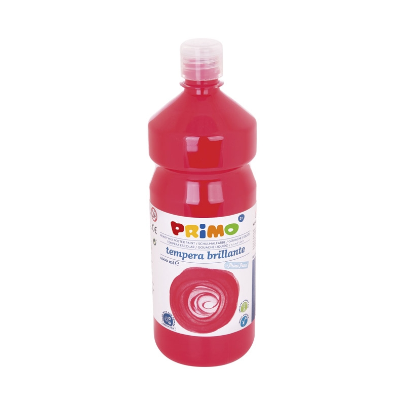 Boja tempera 1litar Primo CMP 204BR1000380 crvena (scarlet red)