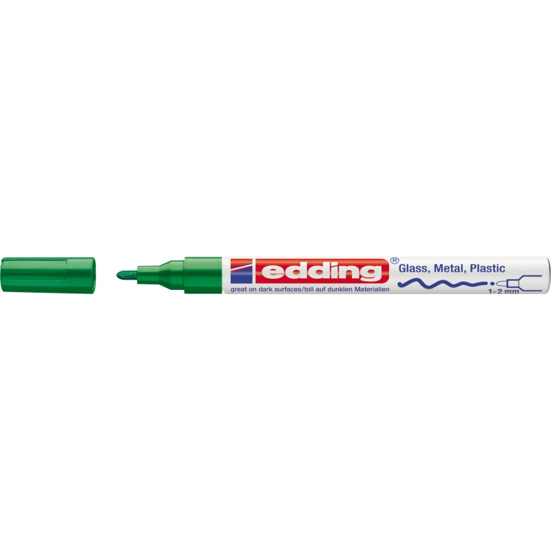 Paint Marker E-751 1-2mm Edding Zelena