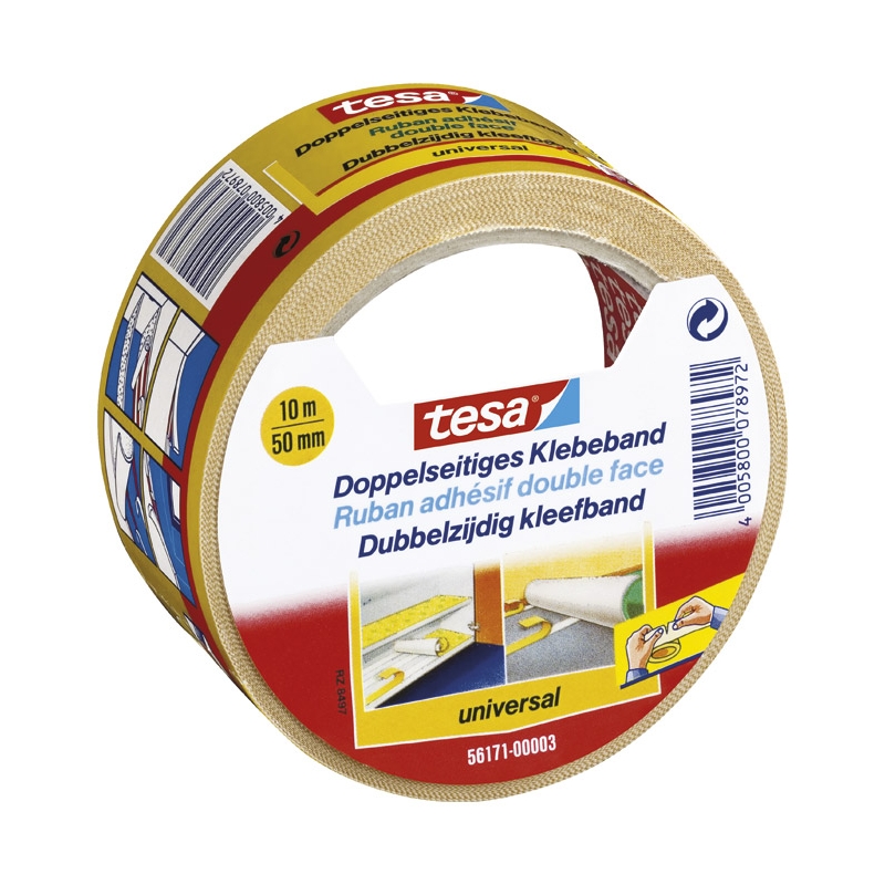 Obostrano lepljiva traka 50mm/10m Tesa tesa® Universal 56171-9 blister - 4042448910431