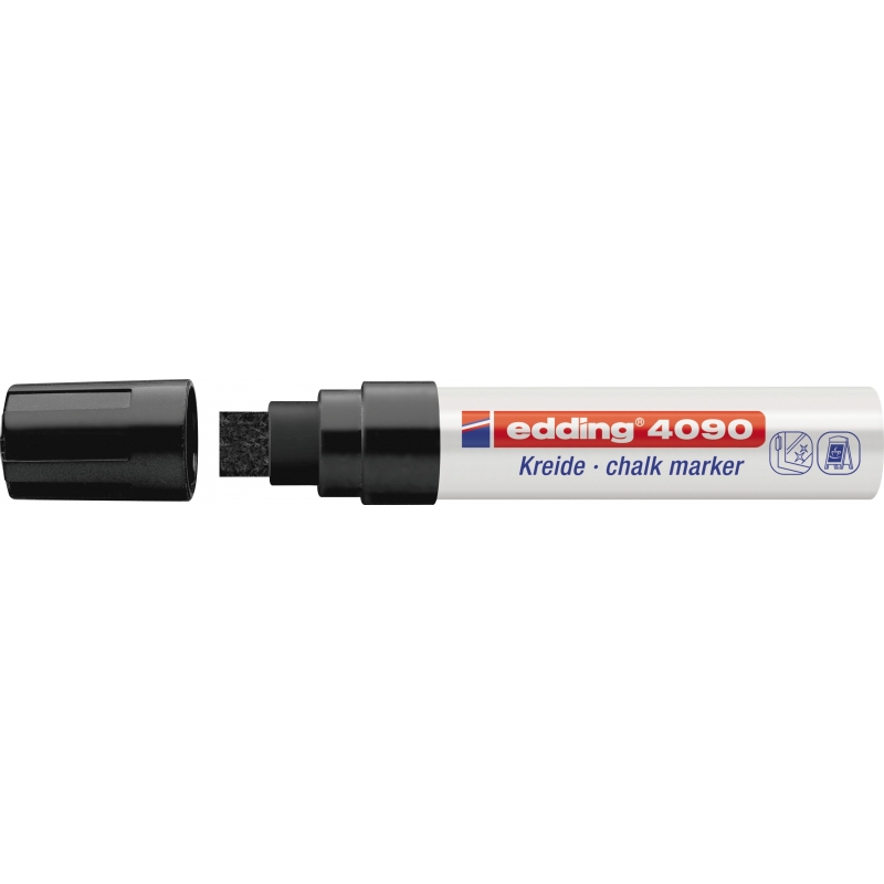 Marker za staklo CHALK MARKER E-4090 4-15mm Edding crna