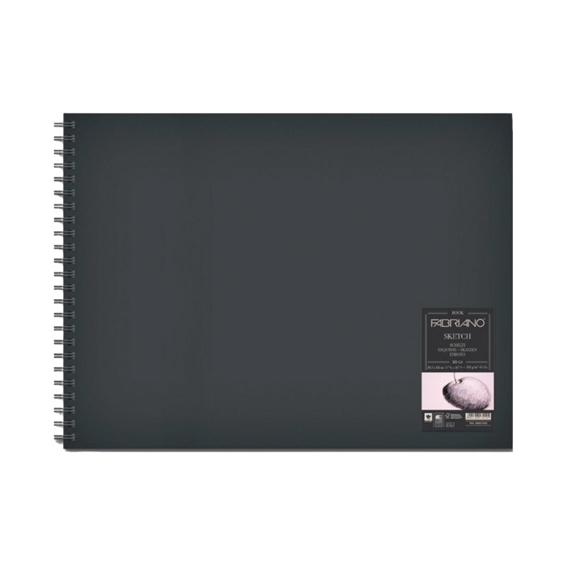 Blok sketch book spirala 42x29,7cm 80L 110g Fabriano 28029660