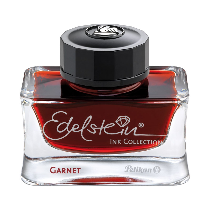 Mastilo-Tinta za nalivpero bočica 50ml Edelstein Pelikan 339747 tamno crvena (garnet)