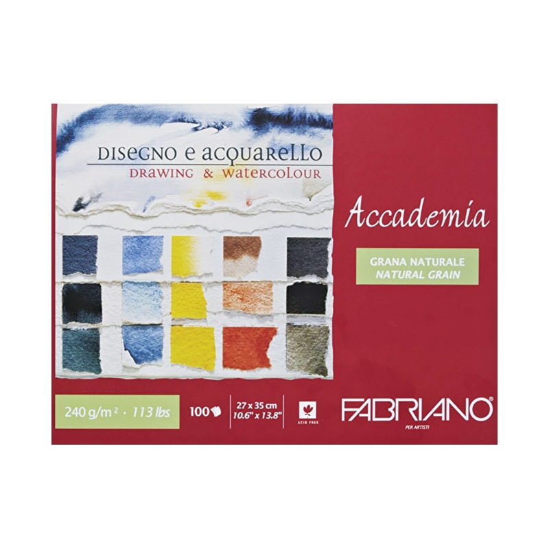 Blok accademia 27x35 100L 240g Fabriano 42402735