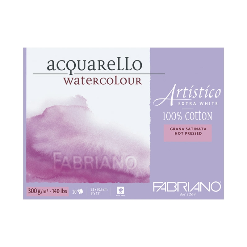 Blok Artistico extra 23x30,5cm 20L 300g Fabriano 00302330