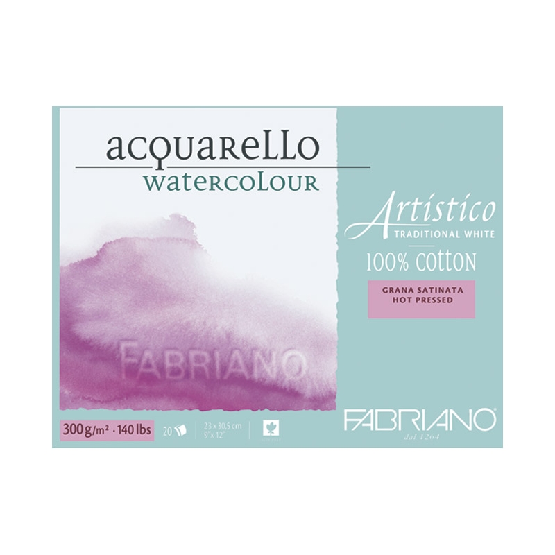 Blok Artistico traditional 23x30,5cm 20L 300g Fabriano 30002330