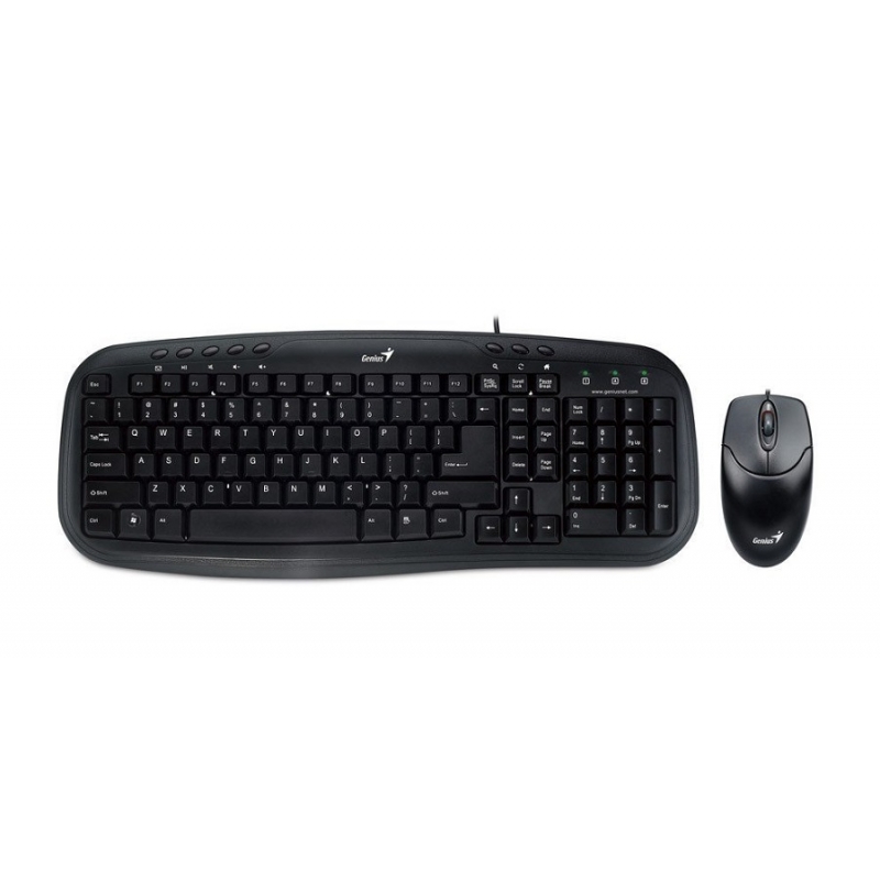 Komplet Tastatura + Miš Genius Smart KM-200, BLK,USB,SER