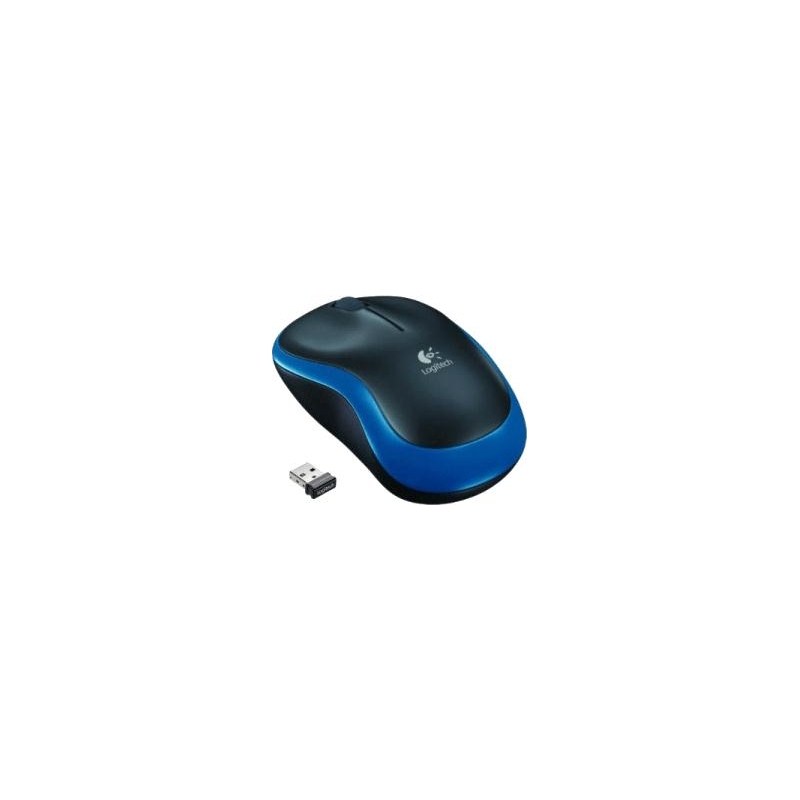 Miš za PC Logitech M185 Wireless Mouse for Notebook Blue