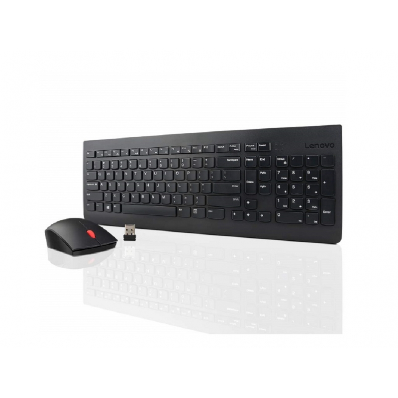Tastatura+miš LENOVO 510 bežični set /US/crna