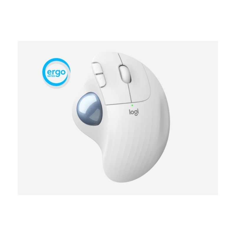 Miš za PC Logitech Ergo M575 Wireless Trackball Mouse, White