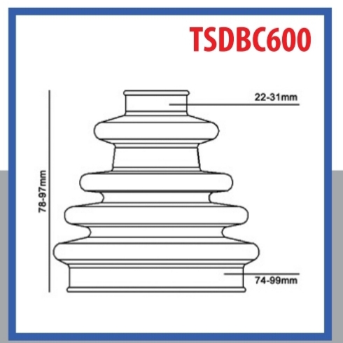 UNIVERZALNA MANŽETNA TSDBC600