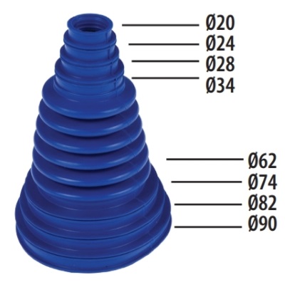 UNIVERZALNA MANŽETNA ZA UNUTRAŠNJE ZGLOBOVE