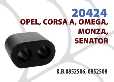 Zakačka auspuha 20424