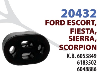 Zakačka auspuha 20432