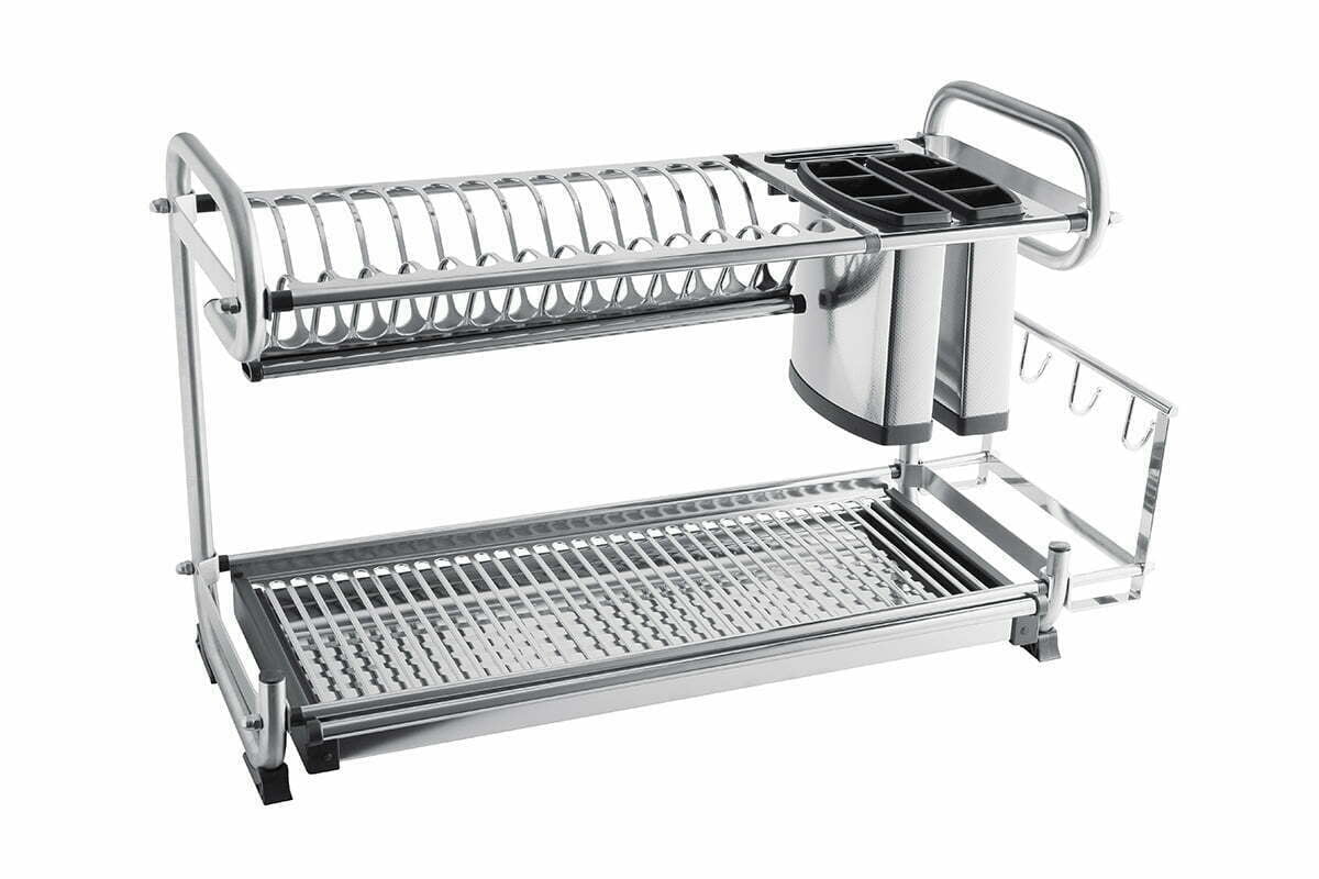 Oceđivač za posuđe GTV inox 2 nivoa-D252/W670/H385