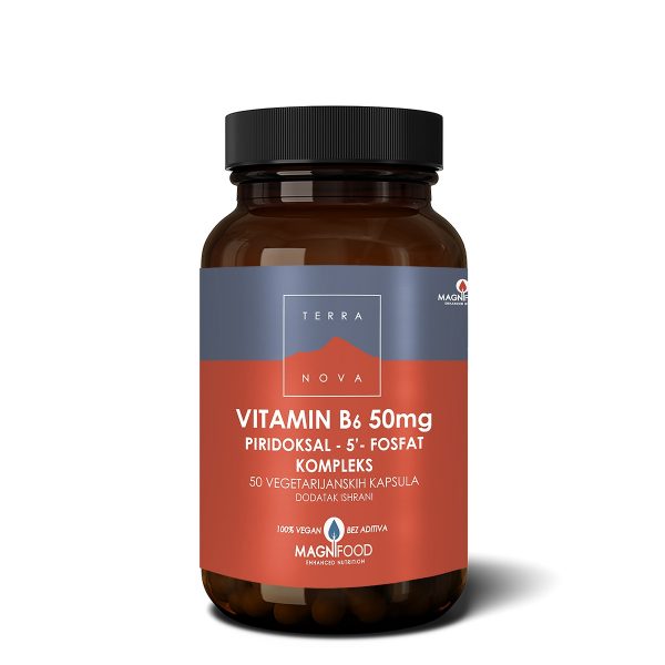 Terranova vitamin B6 50mg 50 kapsula