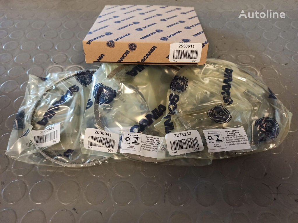 Scania PISTON RING KIT - 2558611 2558611 klipni prsten za tegljača