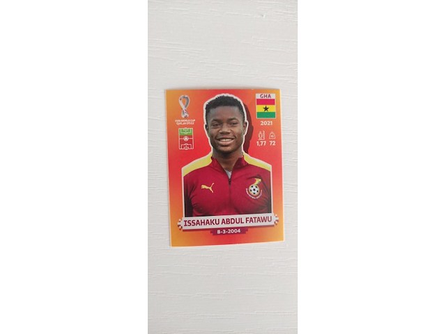 Panini FIFA 2022 Qatar GHA 18