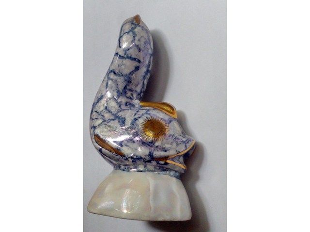 Porcelanska figura Riba iz 50-ih