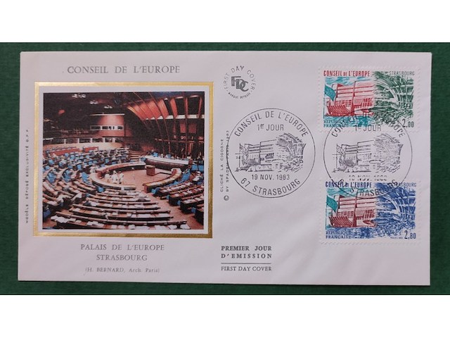 Francuska FDC 19.11.1983.