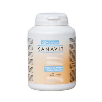 Diafarm Kanavit Vitamin/minerals tablets 250tbl(DF35)