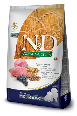 N&D Low Grain Puppy Medium-Maxi Lamb&Blueberry