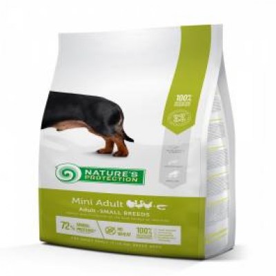 NATURES PROTECTION MINI ADULT POULTRY WITH KRILL SMALL BREED DOG