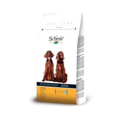 Schesir Dry Dog Medium 3kg- Piletina
