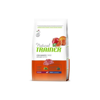 Trainer Natural Dog Medium Adult Manco e Riso