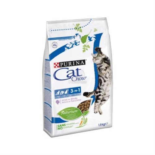 Cat Chow 3u1 Ćuretina 15kg