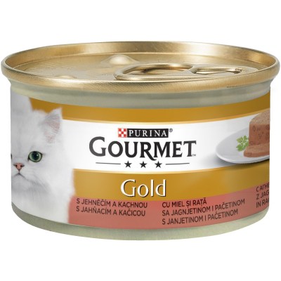 Gourmet Gold-jagnjetina i pačetina komadići u pašteti