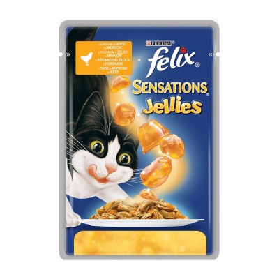 Felix Sensation Jellies-Piletina i šargarepa