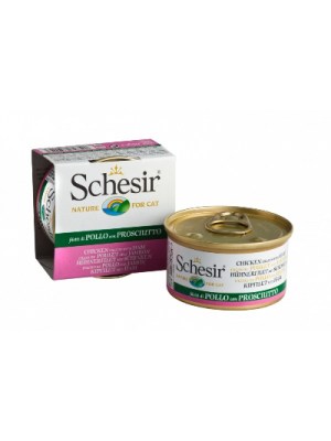 Schesir Cat Piletina i Šunka 85g