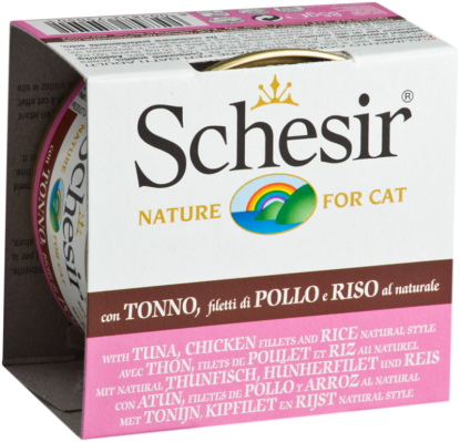 Schesir Cat Tuna,Govedina i Pirinač 85g