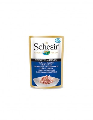 Schesir Cat Tuna i Brancin 50g