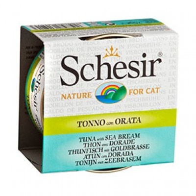 Schesir Cat Brodet Tuna i Orada 70g