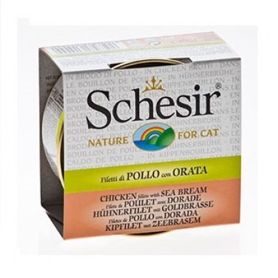 Schesir Cat Brodet Piletina i Orada 70g