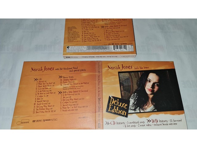 Norah Jones - Feels like home CD+DVD , ORIGINAL