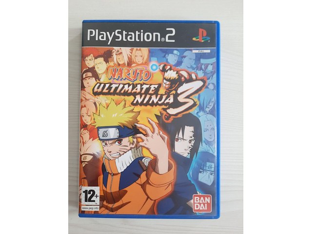 Igra za PS2 - Naruto Ultimate Ninja 3