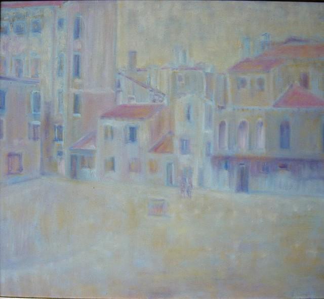 Il Campo della Maddalena,Venezia,60x70 cm,ulje na platnu