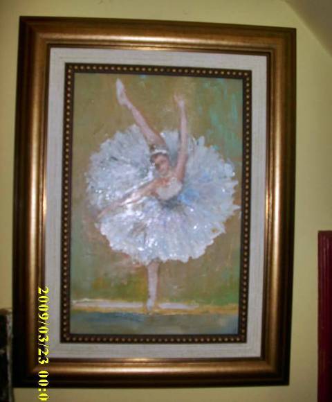 Ruska balerina, 30x20 cm