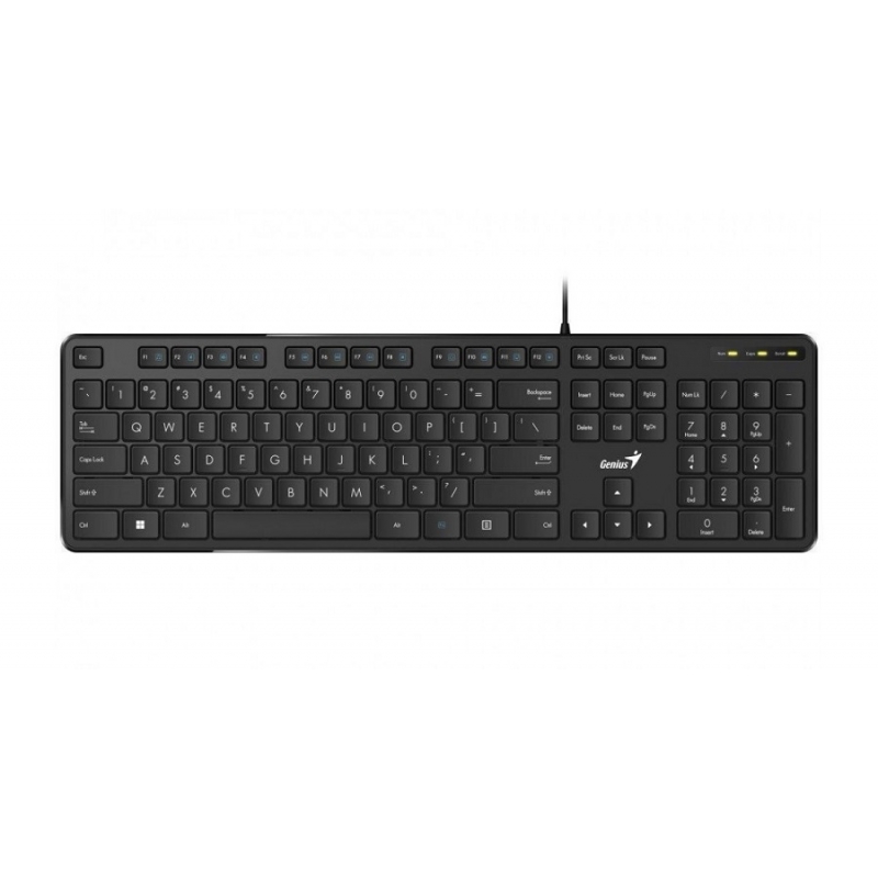 Tastatura Genius SlimStar M200,BLK,USB,SER