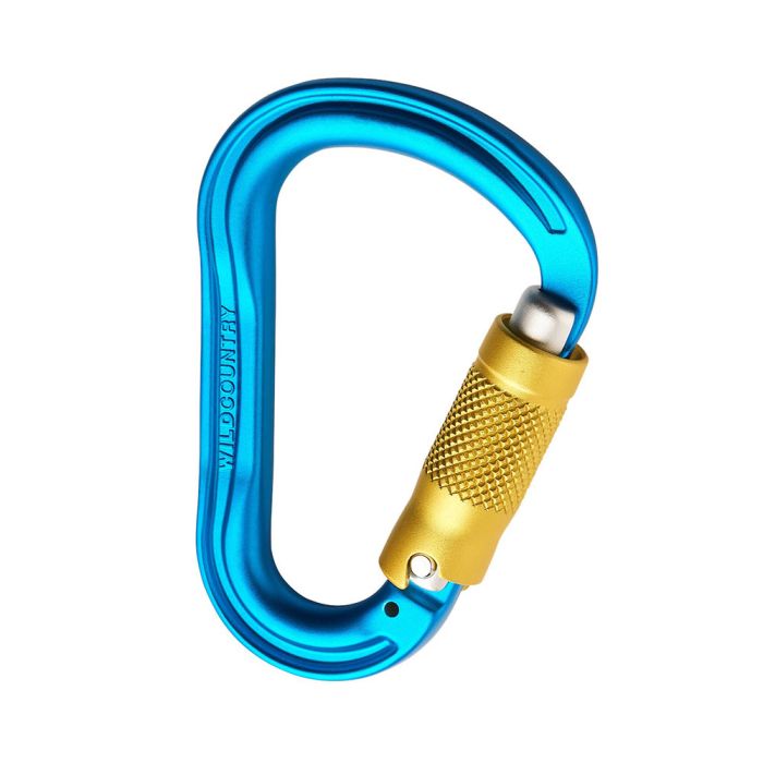 KARABINER HMS WILDCOUNTRY TRILOCK blue-yellow