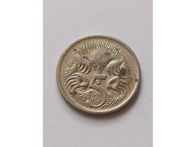 5 Cent 1997.g - Australija - Životinja Jež -