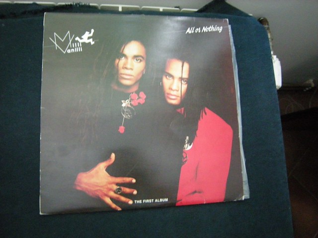 LP - MILLI VANILLI - ALL OR NOTHING